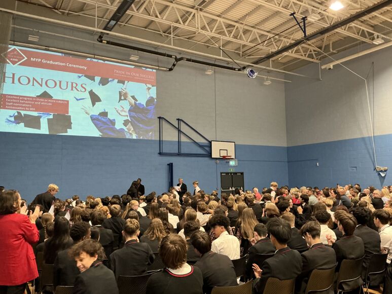 Year 9 MYP Graduation - Academy News - The Skinners' Kent Academy